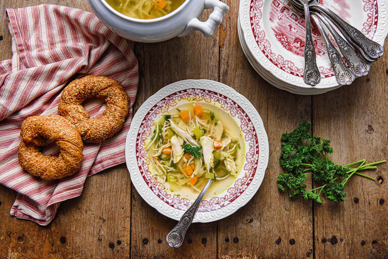 Klassieke kippensoep - Eatertainment