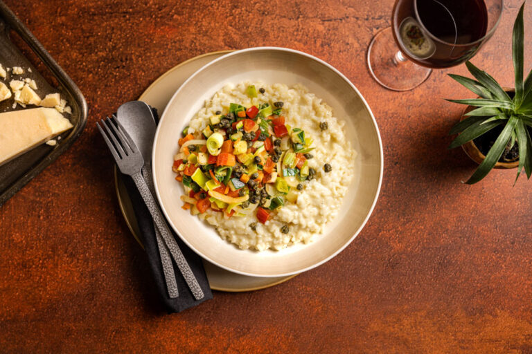 Risotto met Italiaanse roerbakgroenten - Eatertainment