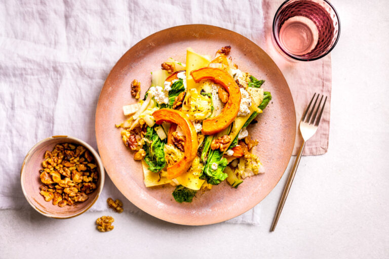 Open lasagne met pompoen - Eatertainment