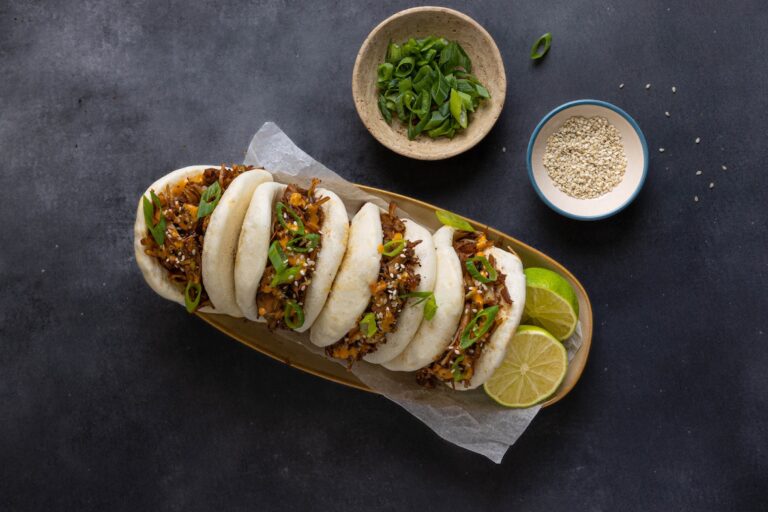 Bao buns met pulled jackfruit - Eatertainment