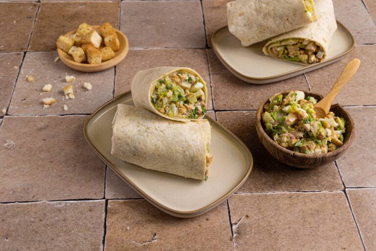 Chopped Caesar salad wrap - Eatertainment