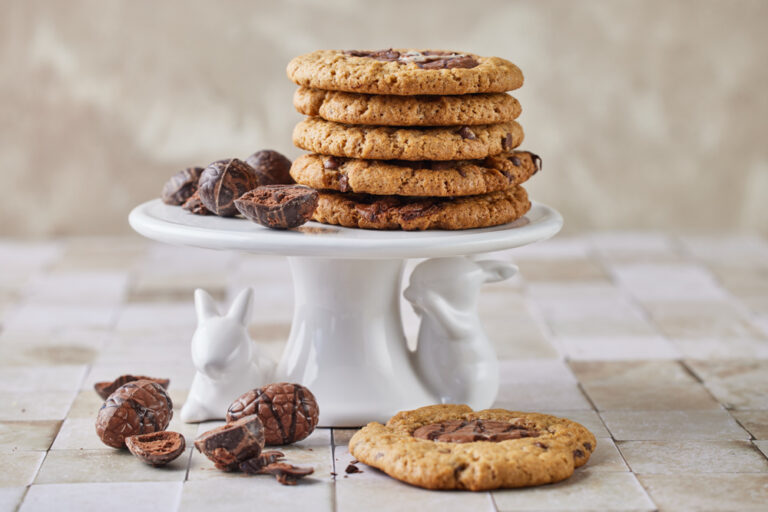 Chocolate chip koekjes met paaseitjes - Eatertainment